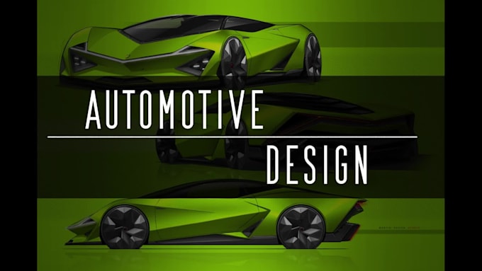 Create a car design sketch by Martindesign307 | Fiverr