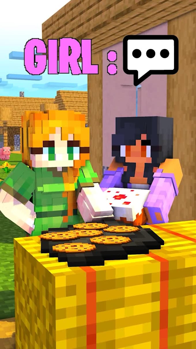 Create minecraft animations for you youtube shorts, tiktok by Anarhdre ...