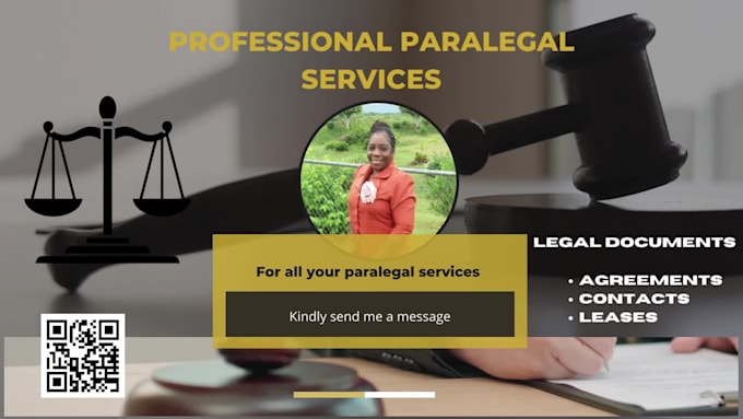 Be your professional paralegal and legal research assistant by Dnj_ent ...