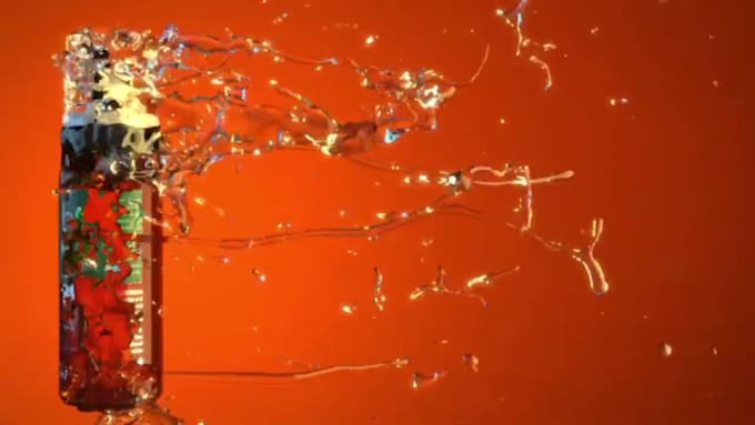 Rendering 3d water simulation, fluid simulation for your project by ...