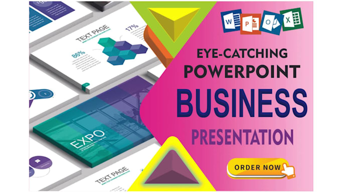 Design attractive business powerpoint presentation or ppt templates by ...