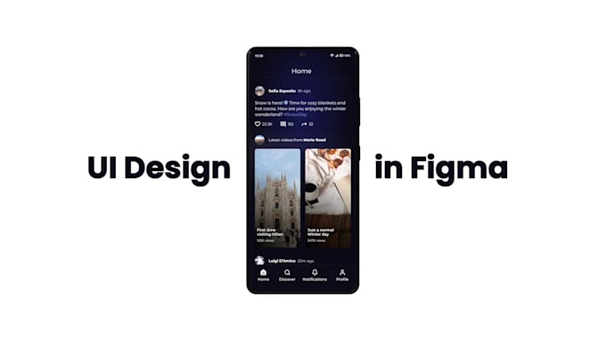 Deliver a minimal and polished mobile application ui by Criz_artworks ...