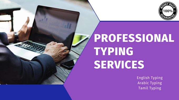 Do professional typing service very quickly by Minhaj_1998 | Fiverr