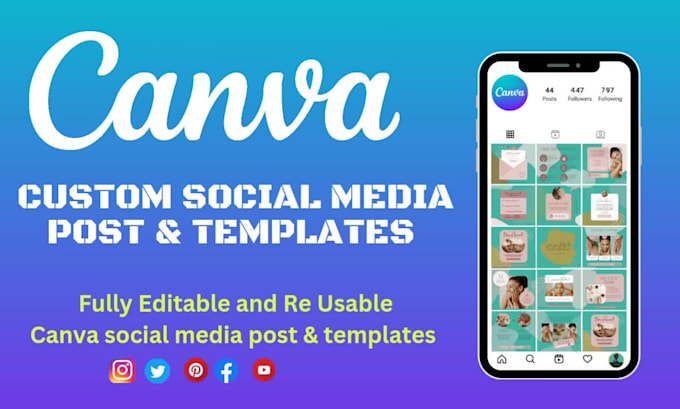 Canva social media post design by Junaidjunaid947 | Fiverr