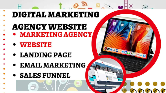 Design agency website, smma website, digital marketing website by ...