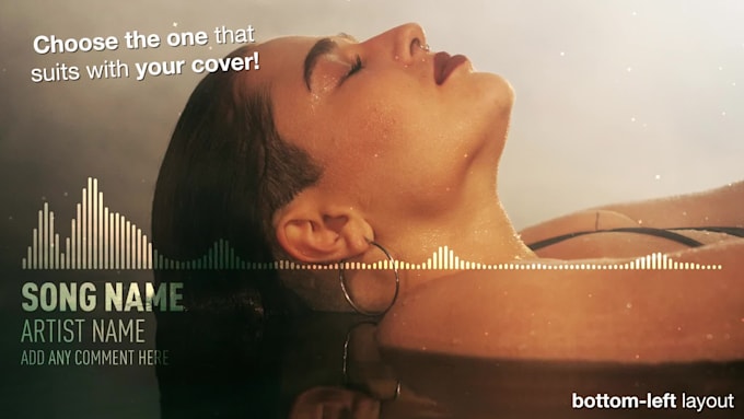 Make professional designed audio spectrum music visualizer by Kareljkees | Fiverr