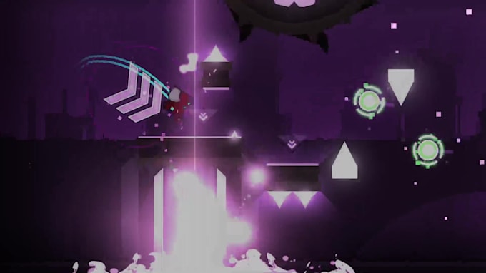 Create a stunning geometry dash level part by Thebm_art | Fiverr
