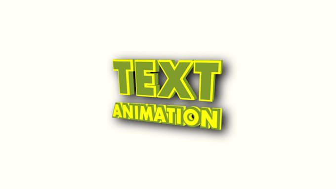 Create typography, 3d titles and subtitles by Daar_saab | Fiverr