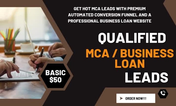 Generate hot mca leads that will convert via a lead capturing mca landing page by Leadfunnelpro ...