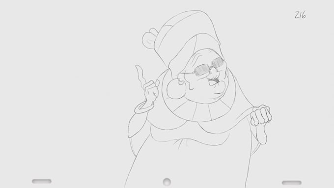 2d traditional animation, 2d line art, gif, frame by frame, classical ...