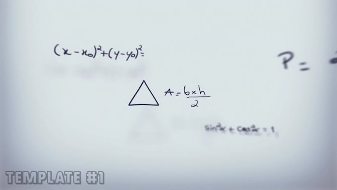 Make animated math formulas intro by Gfx__genius | Fiverr
