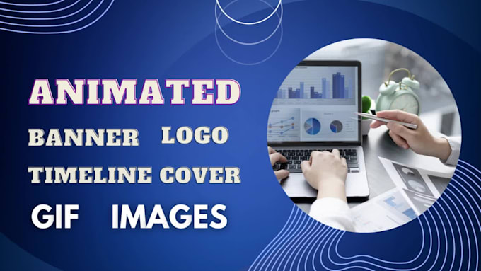 Create timeline cover gif animated logo banner ads bg images by Msaimch ...