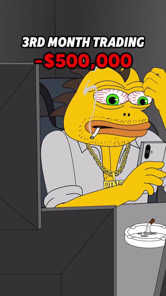 Do 2d memecoin animation, crypto meme video, solana memecoin video ...