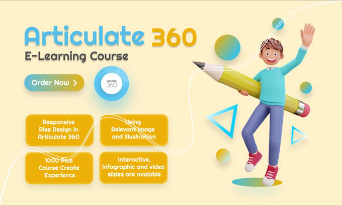 Provide a fantastic e learning course in rise 360 by Emonhussain953 ...