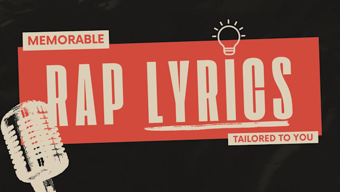 Write professional rap lyrics by Gabri3l_g | Fiverr