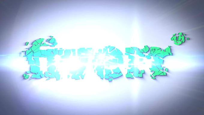 Create this awesome shatter logo reveal by Mirandaholt | Fiverr