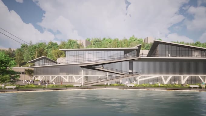 Do architectural animation walkthrough video 3d rendering by Mohamadtrablsi | Fiverr