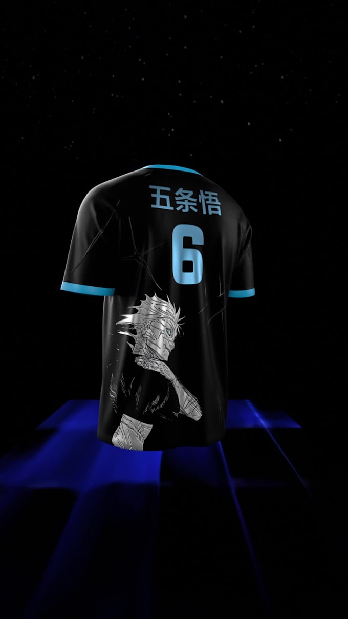 Create 3d jersey animation video 3d sportwear design cgi 3d clothing ...