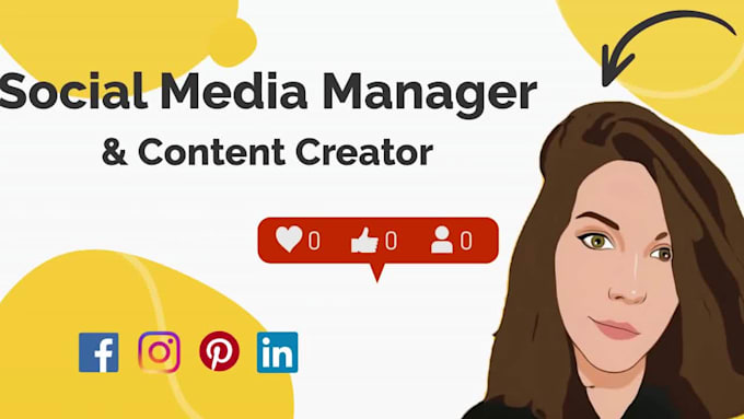 Be your social media manager and content creator by Ecekaragoz | Fiverr