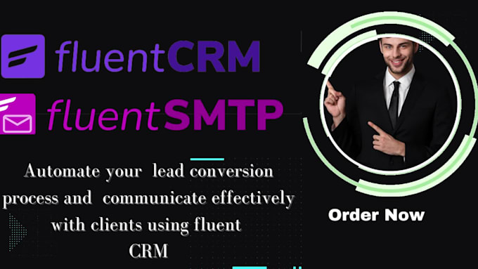 Setup fluent crm, fluent smtp for email automation, email campaign wordpress by Digitals_david ...