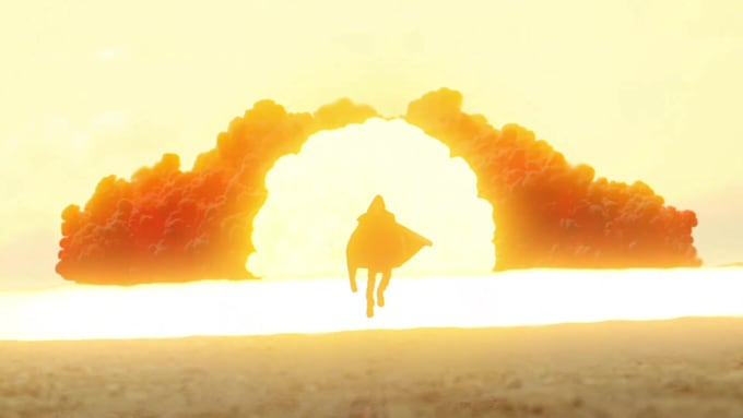 Vfx visual effect, vfx compositing, gunshot, fire explosion, rain, fire ...