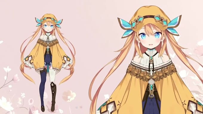 Design and rig pro vtuber character in live2d, for vtuber model and vtube studio by Geniuseric ...