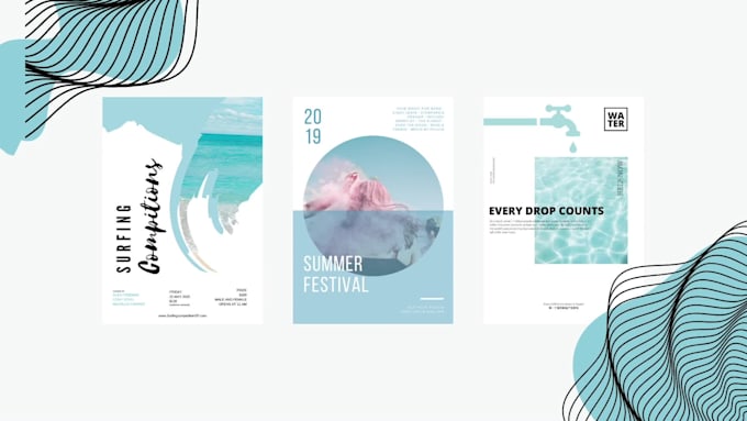 Create aesthetically pleasing poster or flyer design by Taralam_ | Fiverr