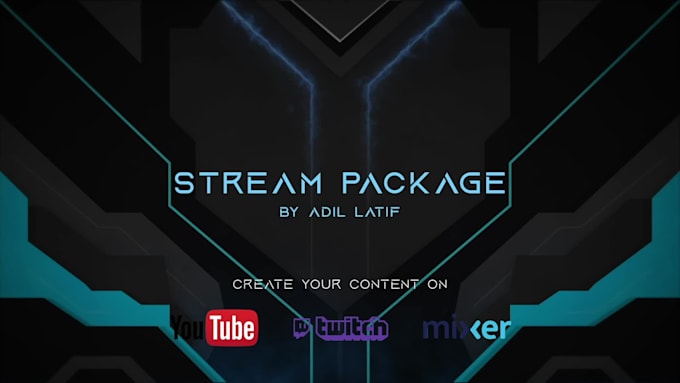Animate stream game overlay, screens, alerts and stingers by Adil_latif ...