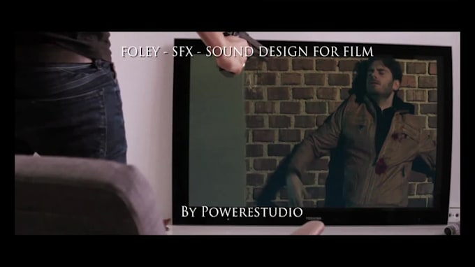 Create the sound design and foley effects for film or media by ...