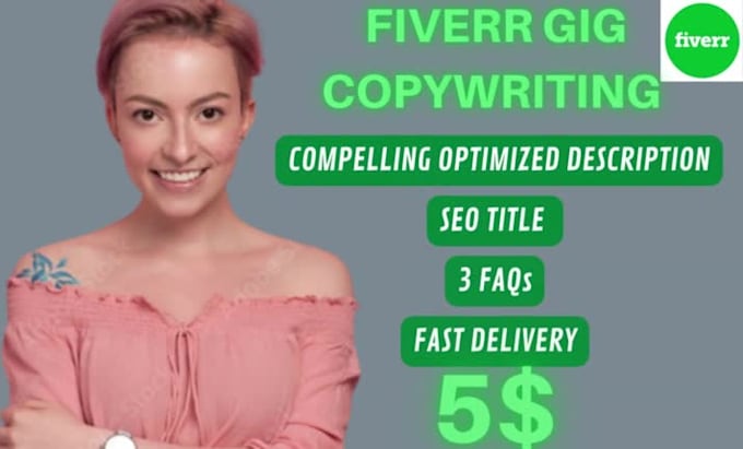 Write a killer seo fiverr gig description in 24 hours by Ayda_99 | Fiverr