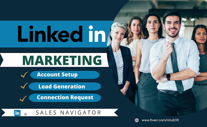 Be your dedicated linkedin marketing manager and content creator, grow follower by Nitu635 | Fiverr