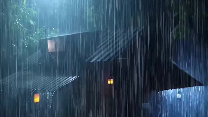 Create 10 hours rain video real rain videos by Anum_fati | Fiverr