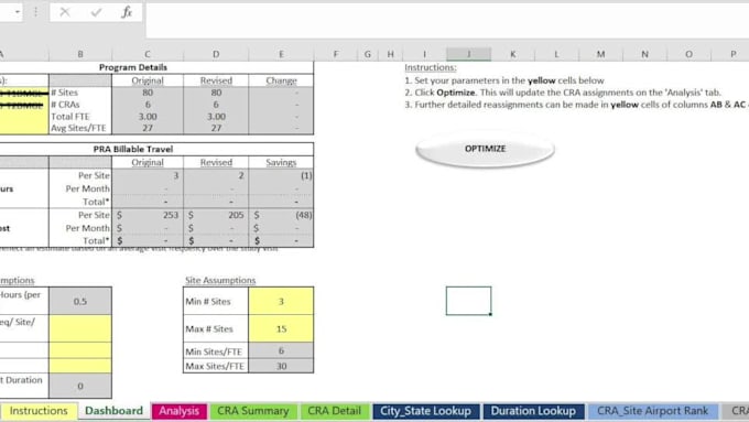 Help find and create your excel solution by Olmstedsg4 | Fiverr