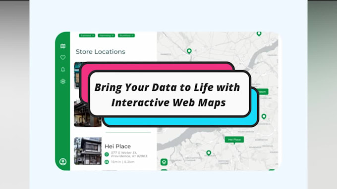 Create interactive web maps and hosting for your project by Topo_plus | Fiverr