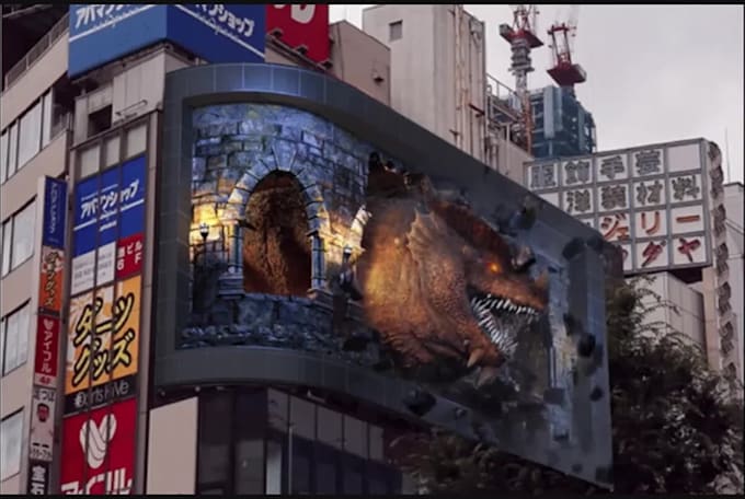 Do high quality 3d billboard animation by Sagarmandlekar | Fiverr