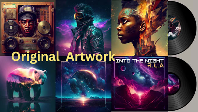 Design album or single cover art by Buraxisgames | Fiverr