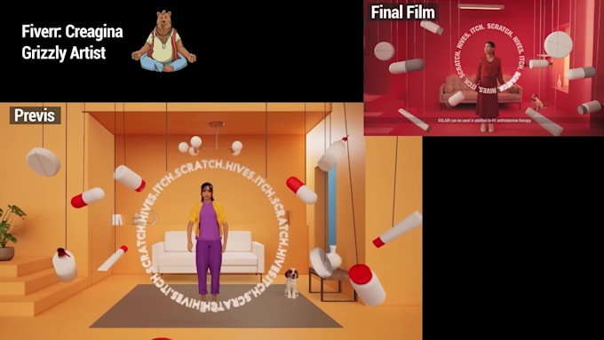 Do 3d previs previz layout animatic boardomatics for your films by ...