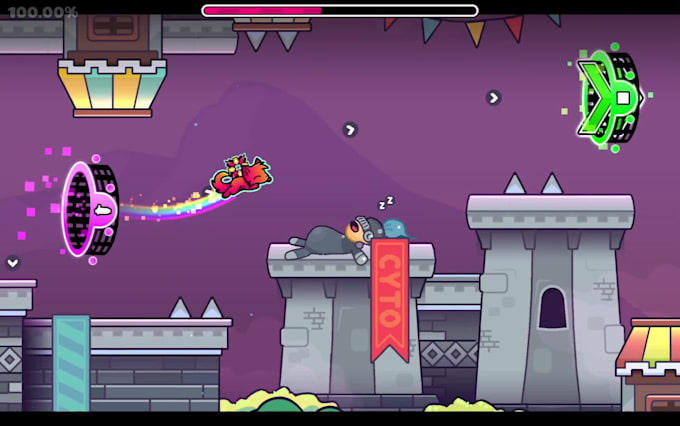 Create the best geometry dash feature for you by Cyt0building | Fiverr