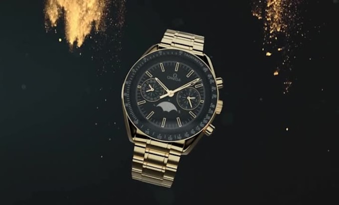 3d watch animation, watch exploded view, 3d watch model, 3d product ...