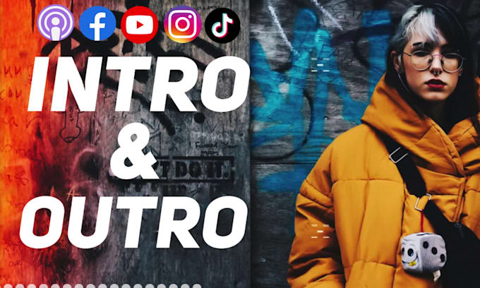 Do youtube intro and outro video, promo videos, podcast intro and logo ...