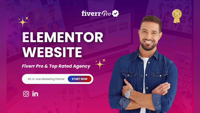 Develop a responsive wordpress website using elementor pro by Thomasjohnsonus | Fiverr