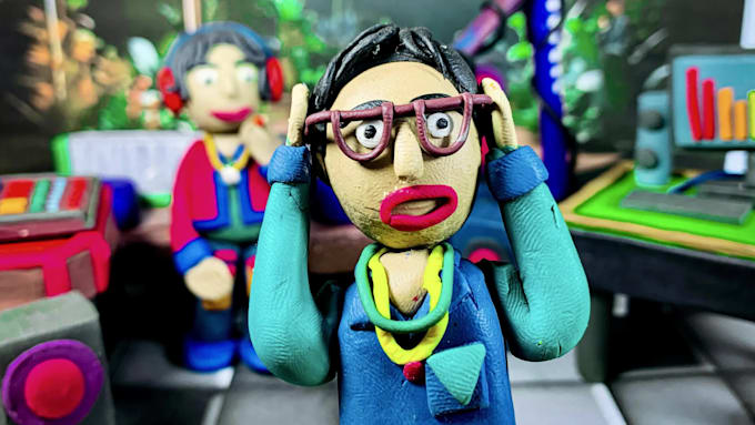 Create unique 3d claymation animation for music and commercials by ...
