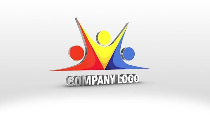 Create a gif of a 3d spinning logo with loop animation by Shahidrajouri ...