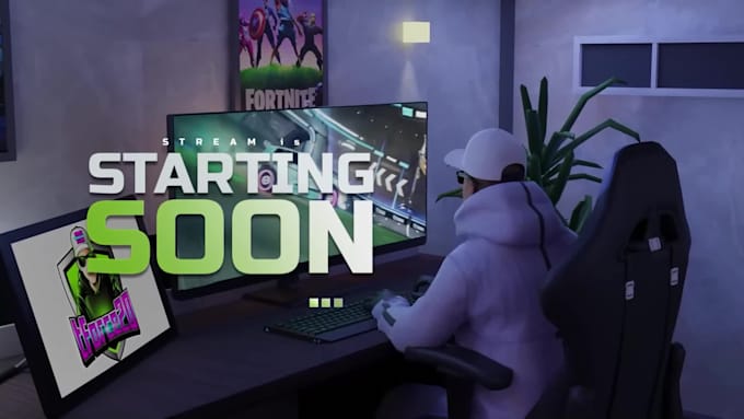 Create 3d intro animation for streamers by Shamim6000 | Fiverr
