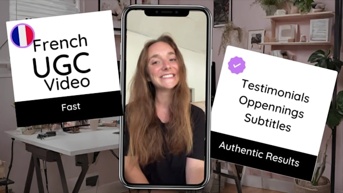 Film ugc video for your social media in french by Ugc_by_marie | Fiverr