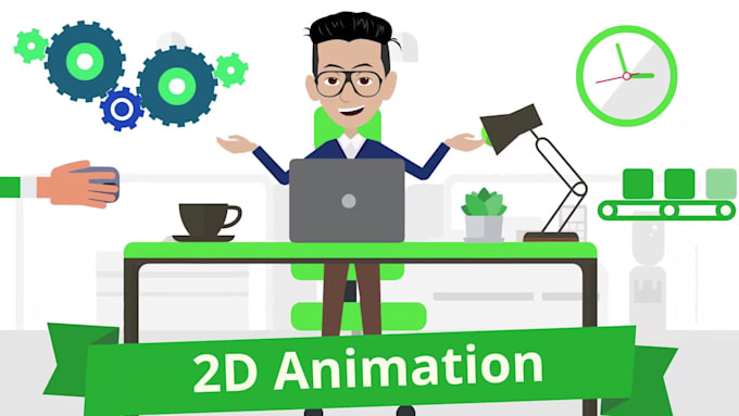 Create amazing 2d animation explainer video for business by ...