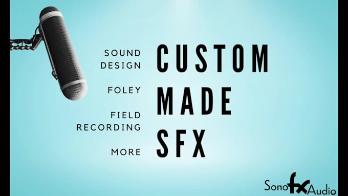 Make custom sfx for your games and apps by Sonofxaudio | Fiverr