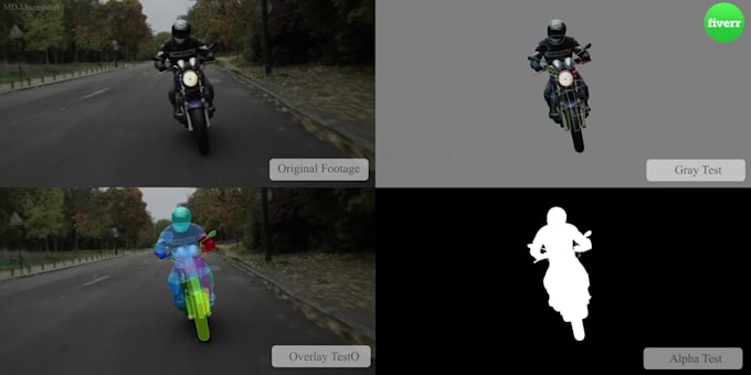 Do vfx rotoscoping, roto paint green screen remove, by Mozammel604 | Fiverr