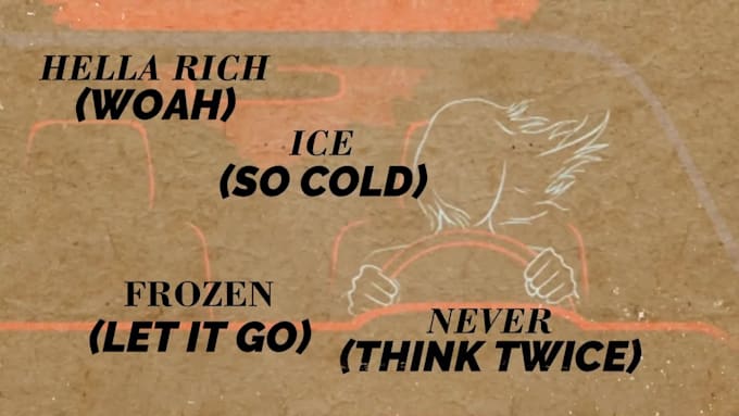 Make animated hand drawn lyrical music video by Motngraphics | Fiverr