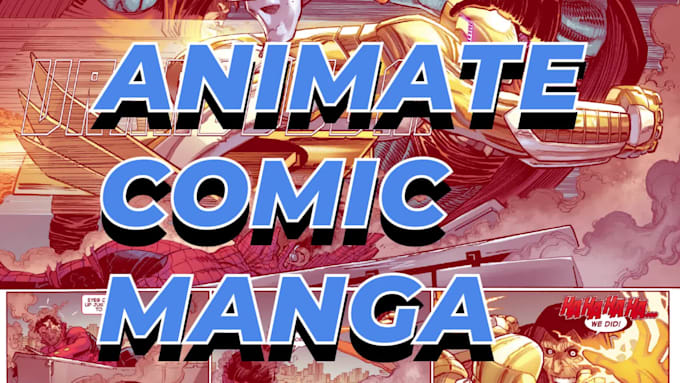 Animate your comic, manga, webtoon, manhwa, artwork by Bera_uhan | Fiverr
